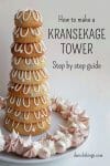 Kransekage - marzipan wreath cake - Danish Things