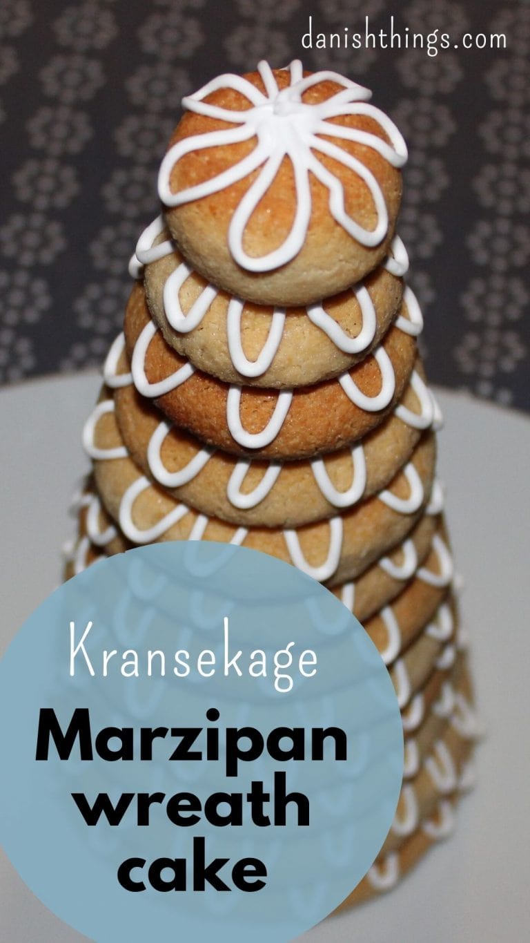 Kransekage - marzipan wreath cake - Danish Things