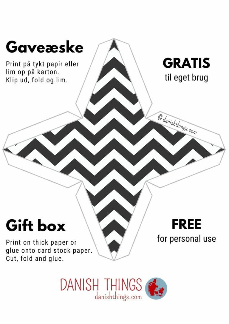 Sådan laver du en pyramideæske - til pakkekalender og fine små gaver ...