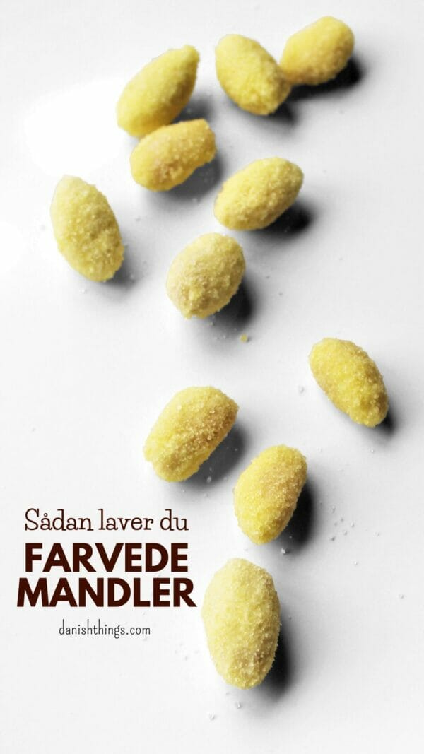 Sådan laver du farvede mandler - Danish Things