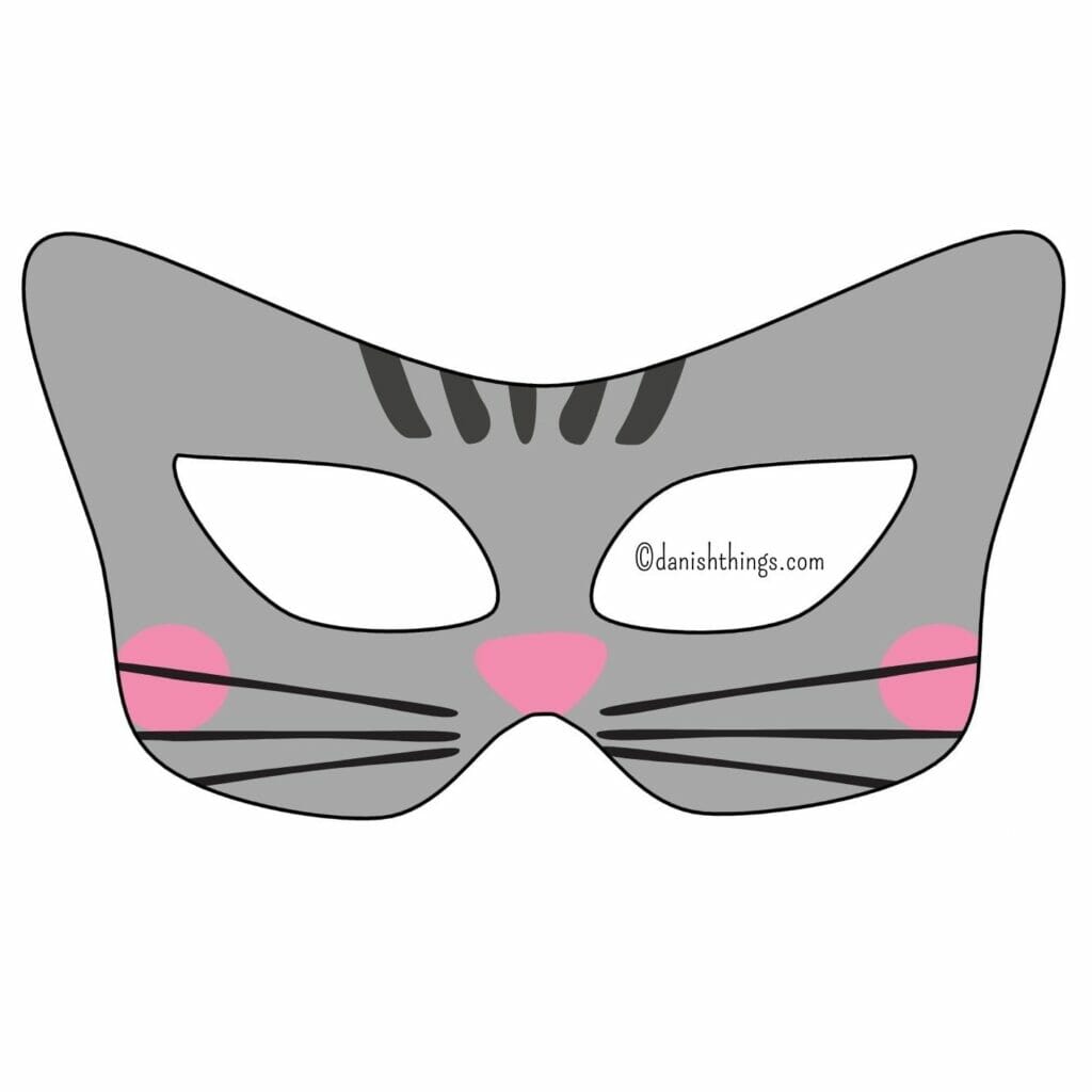 Fastelavnsmasker - masker til fastelavn eller maskerade - Danish Things