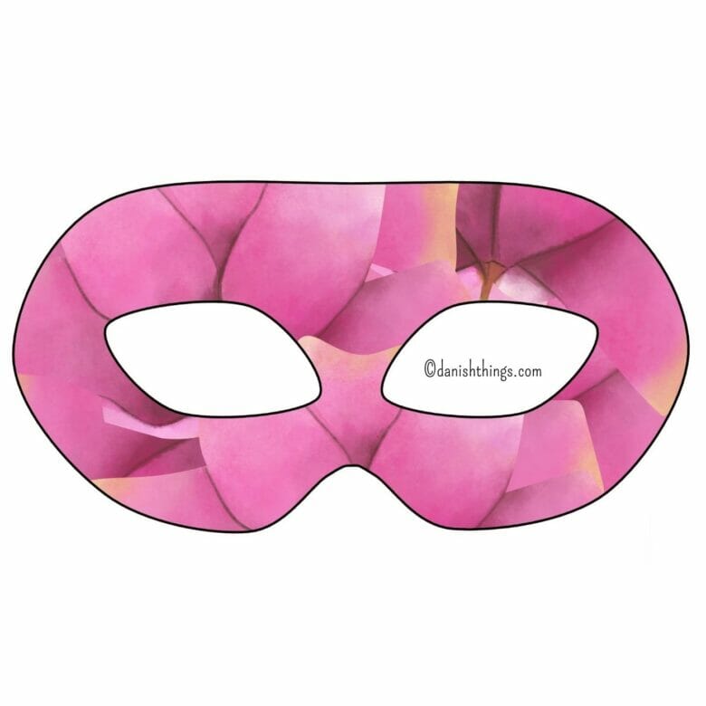 Fastelavnsmasker - masker til fastelavn eller maskerade - Danish Things