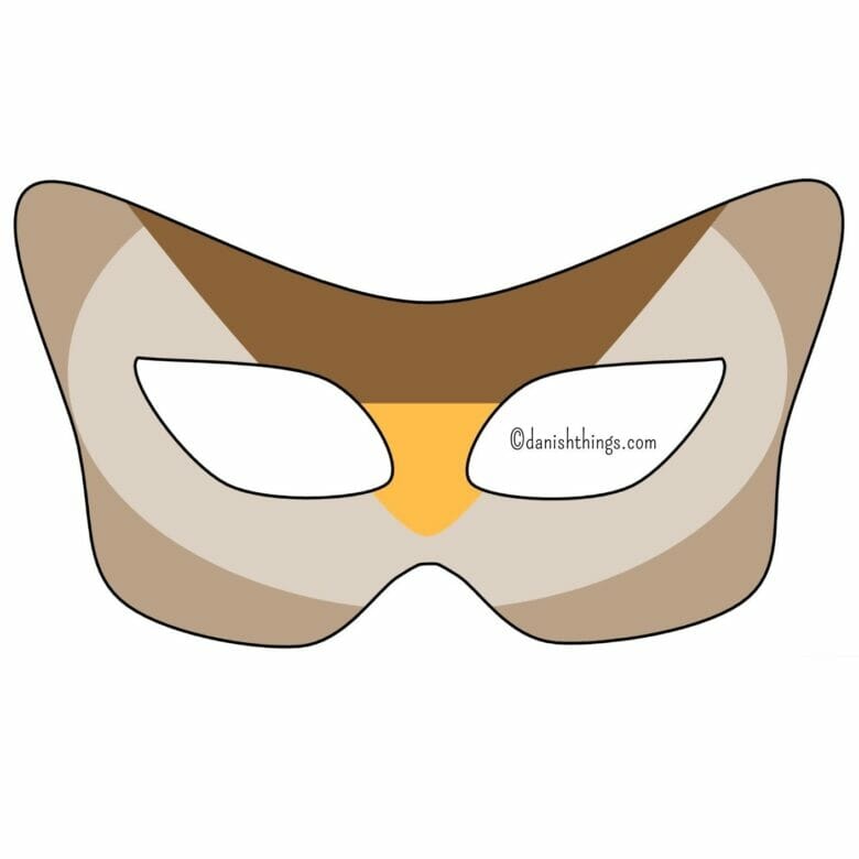 Fastelavnsmasker - masker til fastelavn eller maskerade - Danish Things