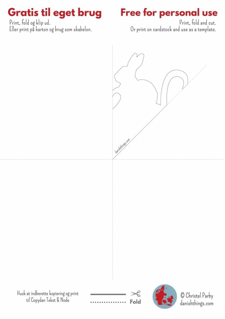 Klip et gækkebrev - sådan laver du nemme gækkebreve - Danish Things