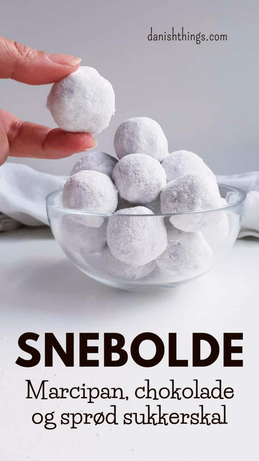 Sådan laver du de bedste snebolde - du ved dem af marcipan, med ...