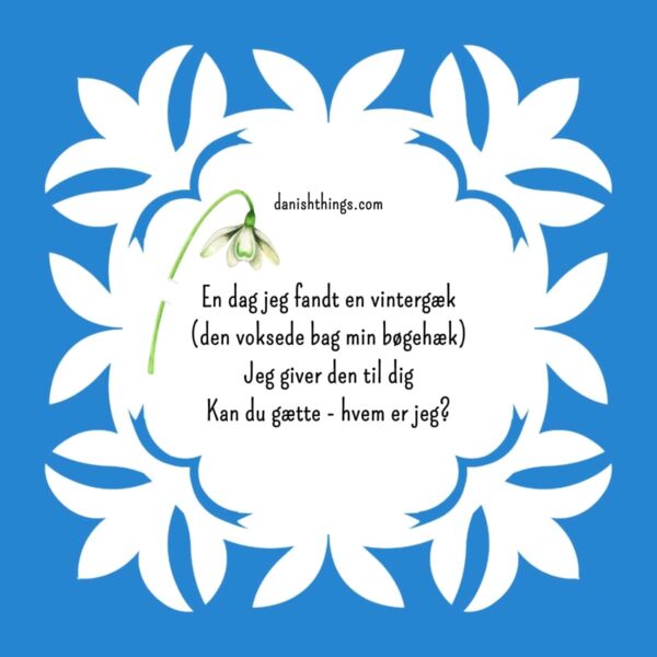 Print og klip et gækkebrev - Danish Things